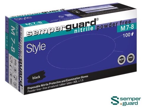 RĘKAWICE NITRYLOWE 8% VAT SEMPERGUARD - e-BHPsklep.pl